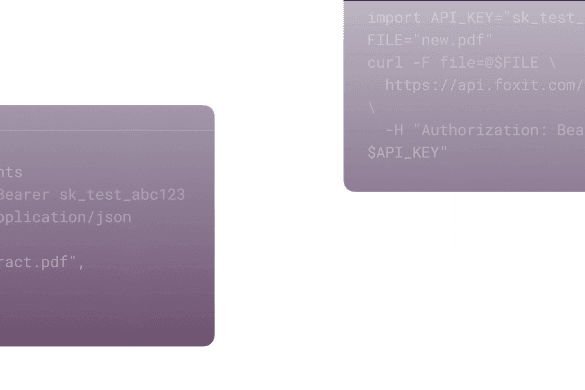 Scalable Cloud APIs for Efficient PDF and eSign Workflows | Foxit