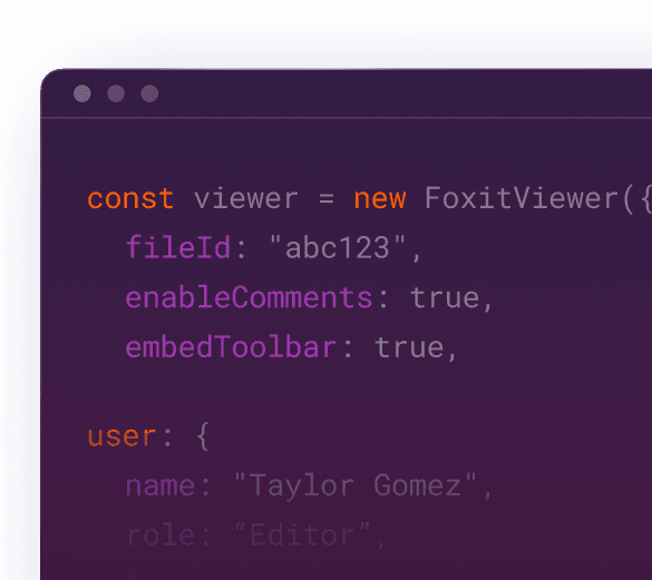 Enterprise PDF APIs for Secure Document Processing and Workflow | Foxit