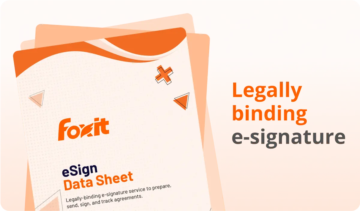 Foxit eSign vs DocuSign: Save 37% on eSignatures | Foxit