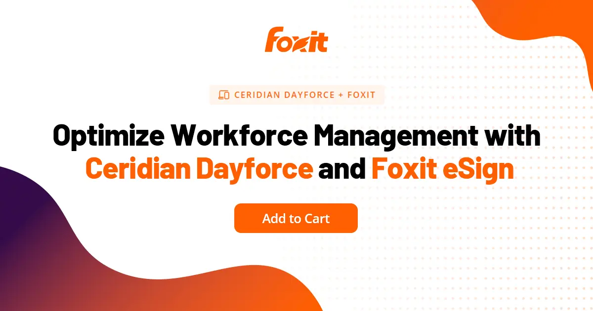 Ceridian Dayforce Integration for HR | Foxit Connectors