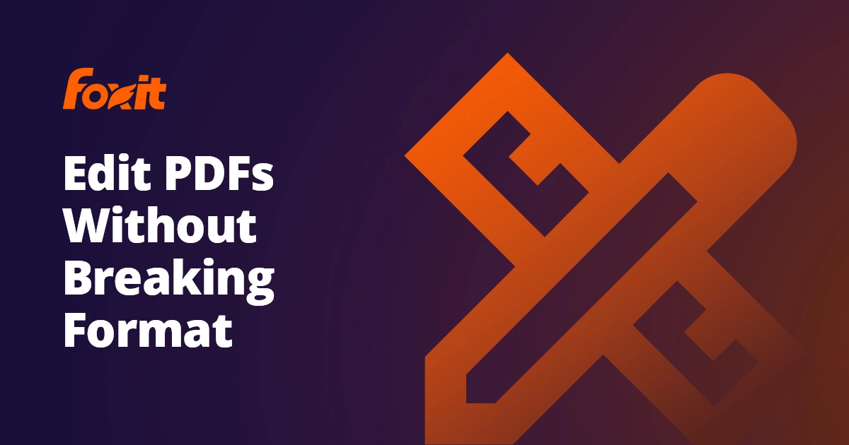 Modifica testo, immagini e layout del PDF | Foxit