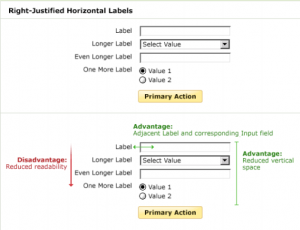 Good form design elements: aligning text | Foxit