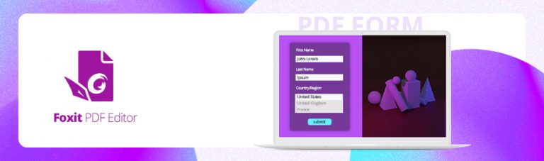 Creating Interactive PDF Form with Best Practices | Foxit