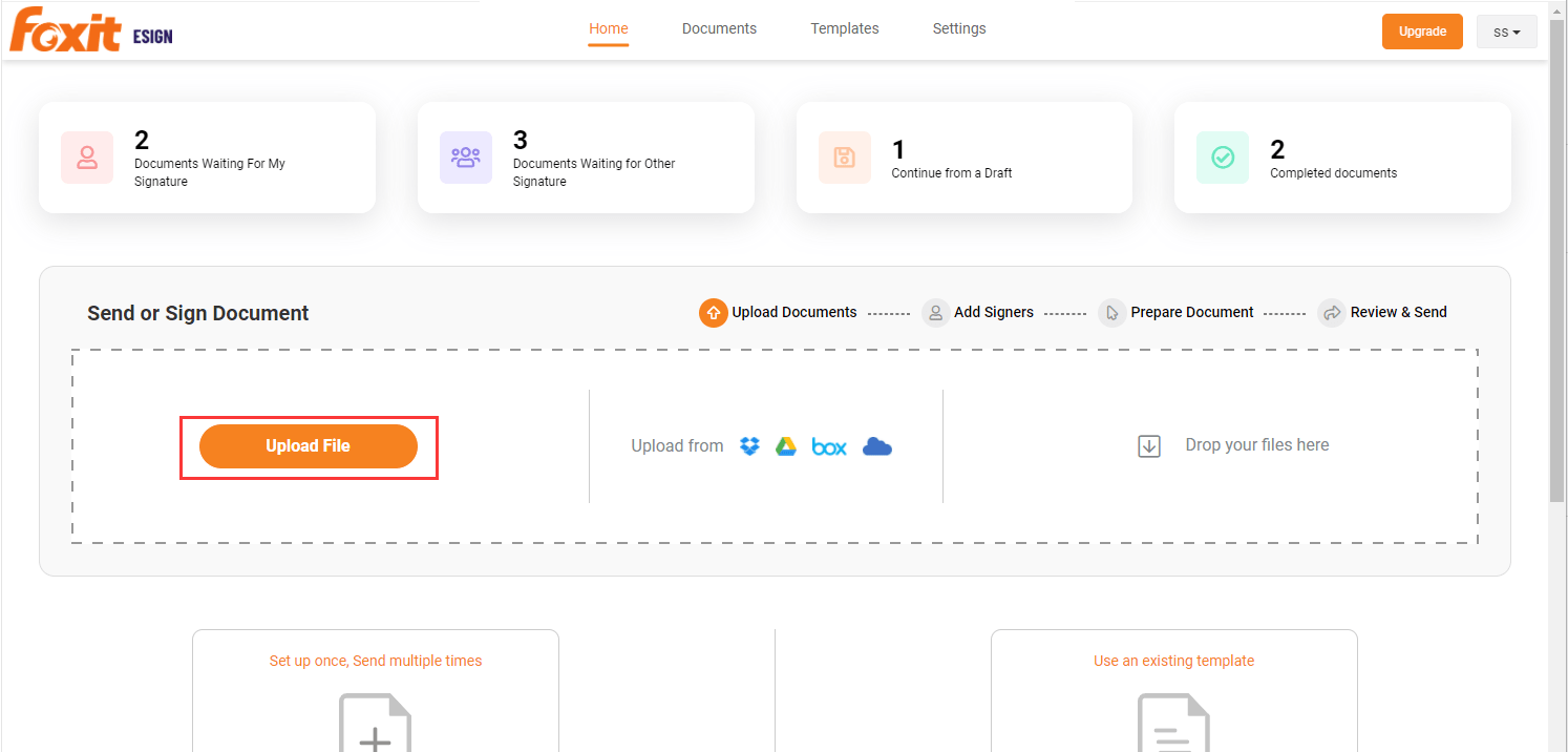 How to Create an Envelope in Foxit eSign | Foxit