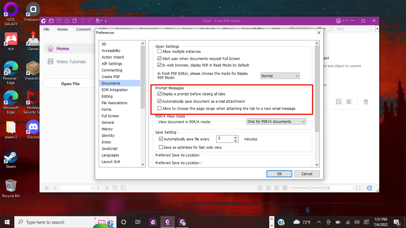 How to use Prompt Messages in Foxit PDF Editor? | Foxit How to use Prompt Messages in Foxit PDF Editor? | Foxit