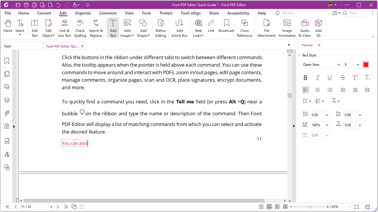 How To Add Text To A Pdf Foxit Easy Editing Tips