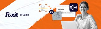 How to work in almost any language using Foxit PDF Editor | Foxit