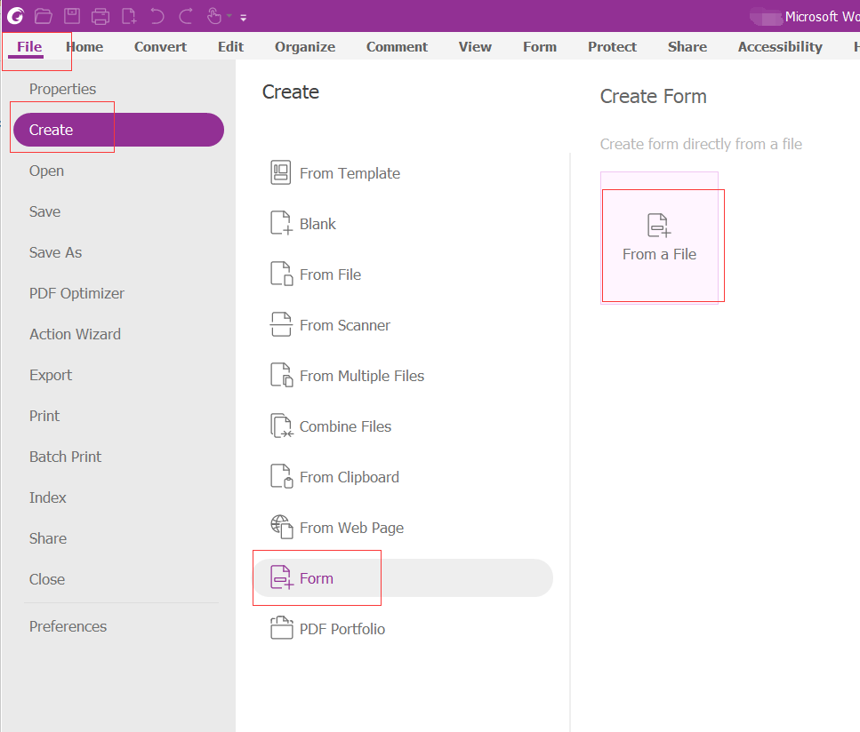 How to Make a Fillable PDF Form from Microsoft Word | Foxit