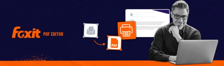 How to save an email as a PDF | Foxit