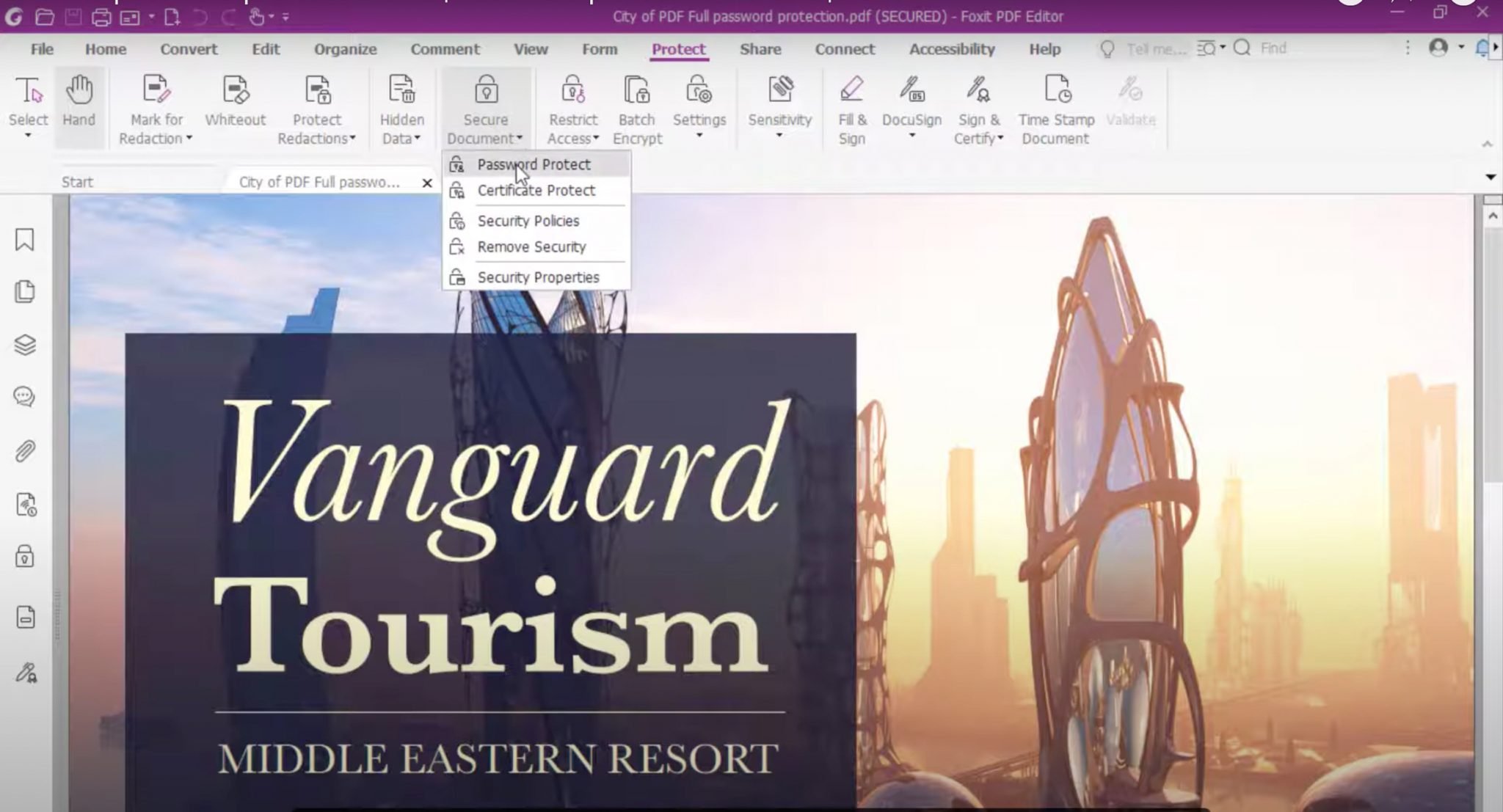How to Password Protect a PDF | Foxit