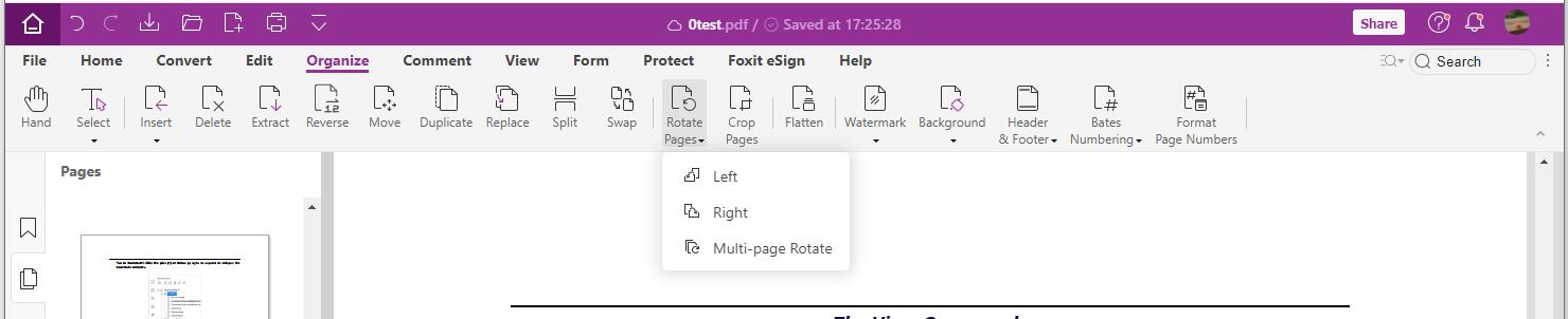 How to Rotate a PDF File | Foxit