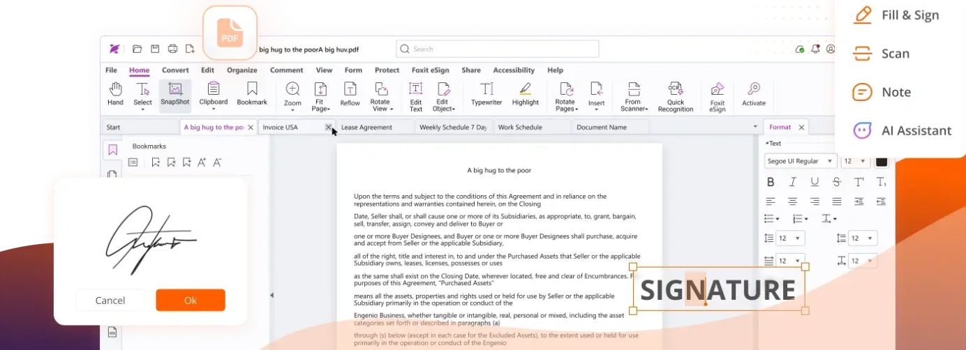 Simpler selections. More features. A better experience. | Foxit