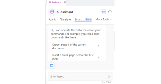 Try Foxit's AI Smart Commands